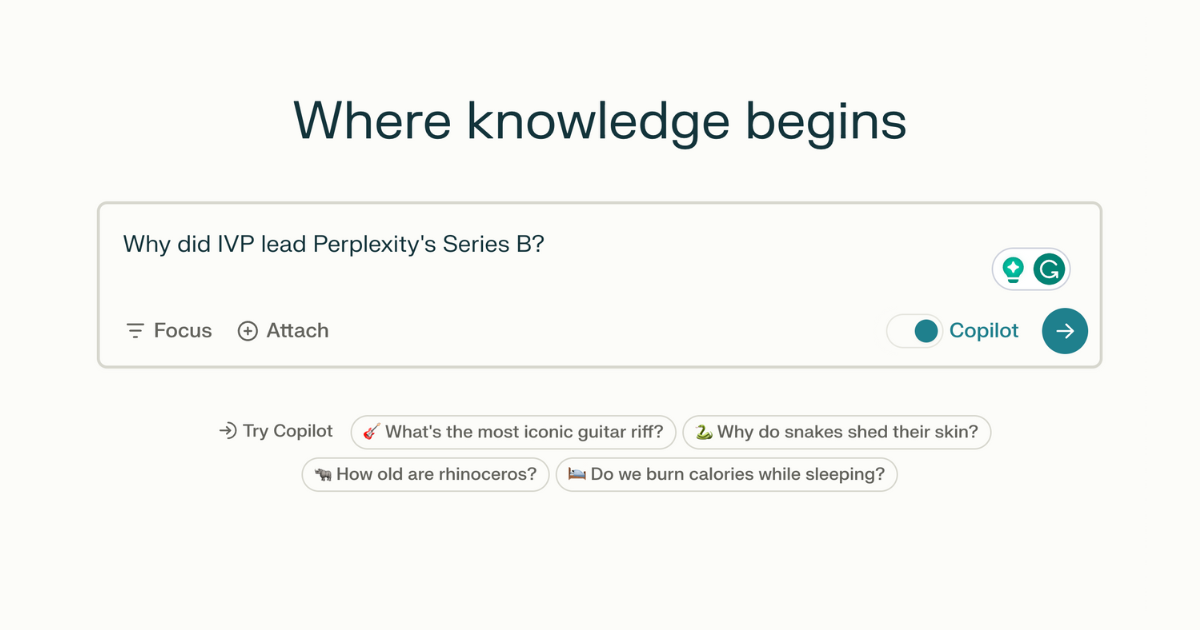 Perplexity: Where Knowledge Begins | IVP