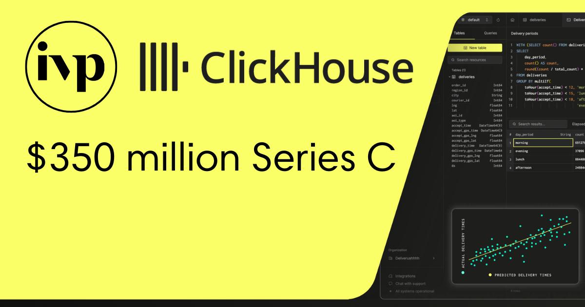 ClickHouse: The database that lets you have it all | IVP